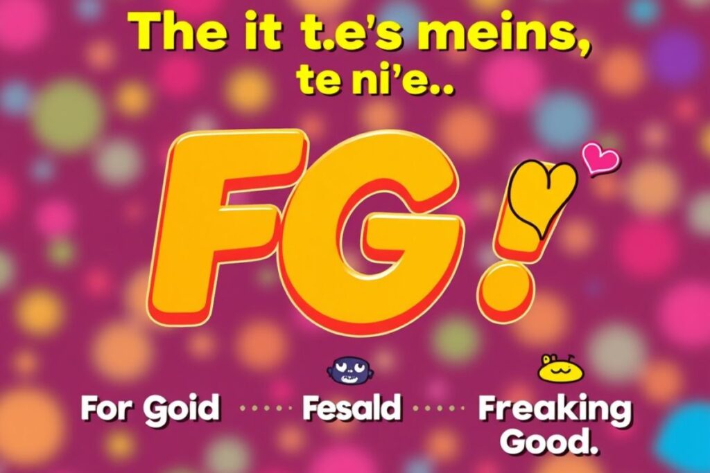 FG Meaning in Text: Understanding Its Different Uses and Contexts