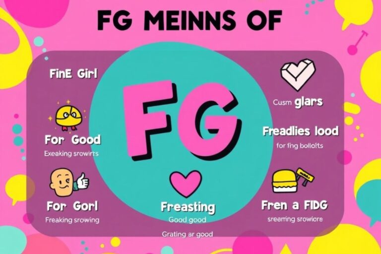 FG Meaning in Text: Understanding Its Different Uses and Contexts